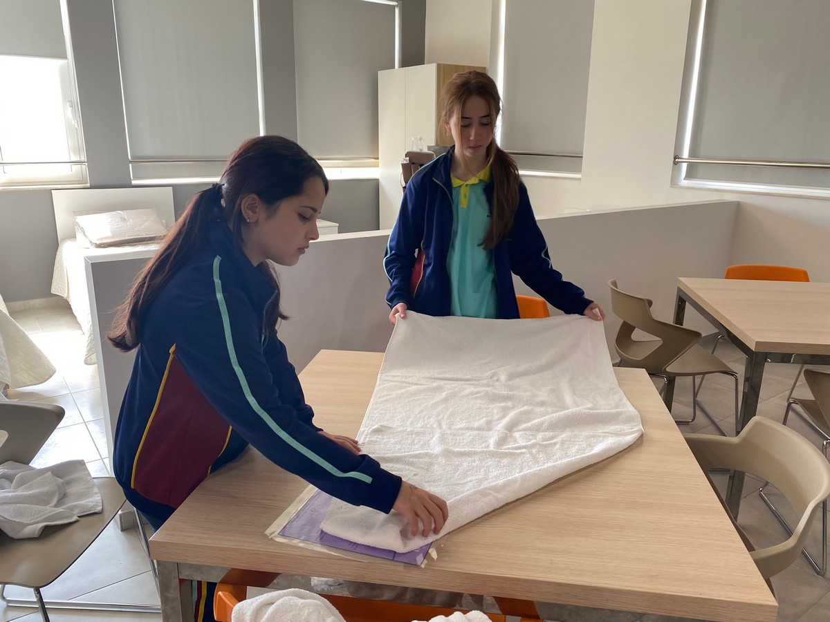 Towel Folding Techniques - St Thomas More College