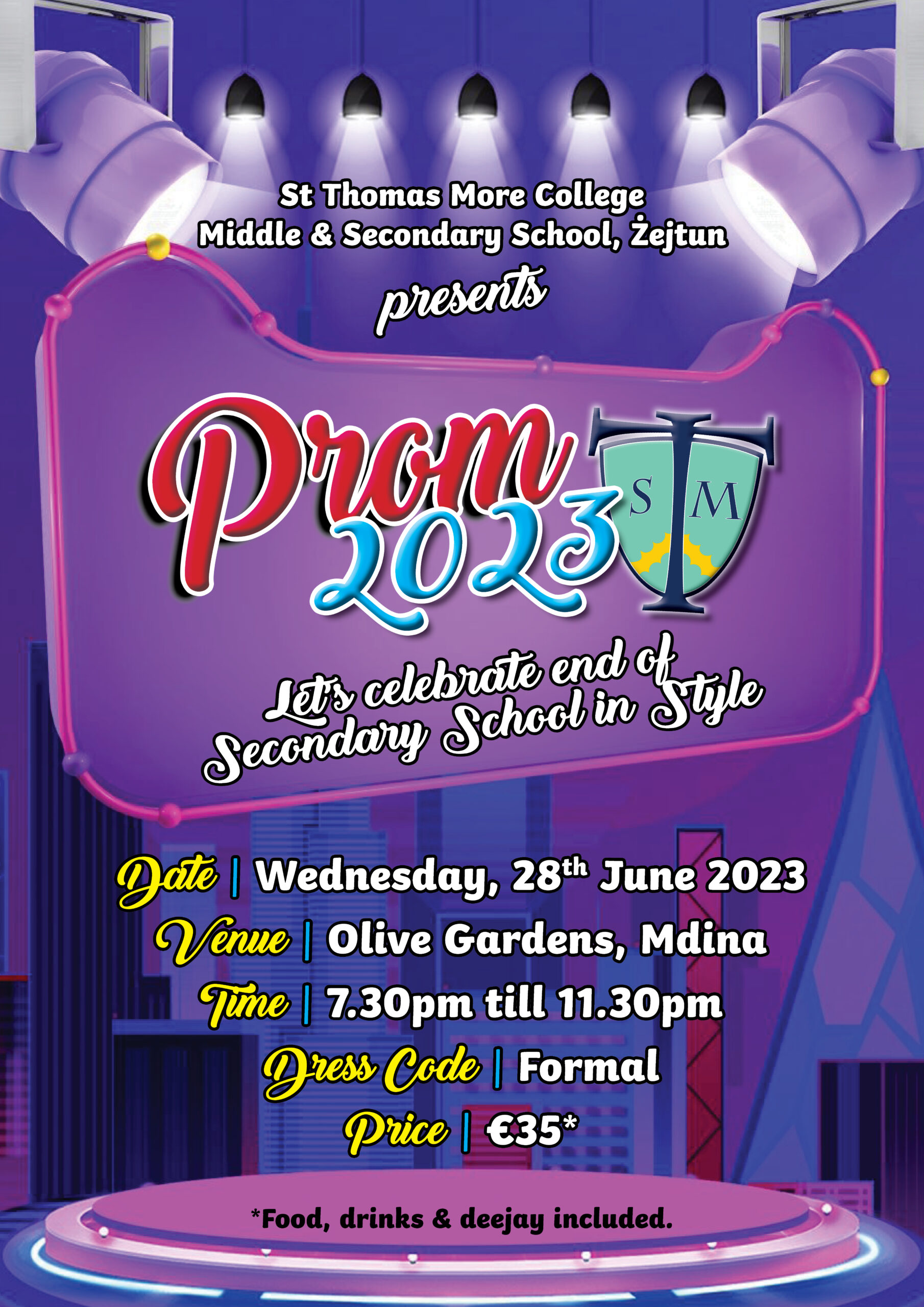 Year 11 Prom 2023 - St Thomas More College